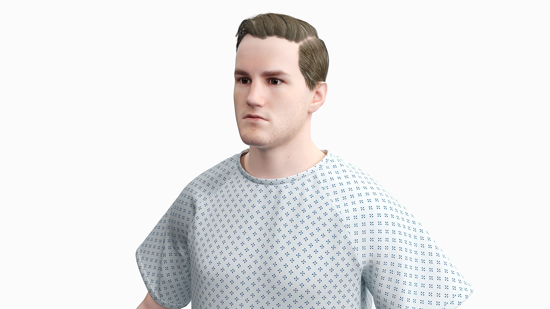 3D Male Patient Model - TurboSquid 1949743