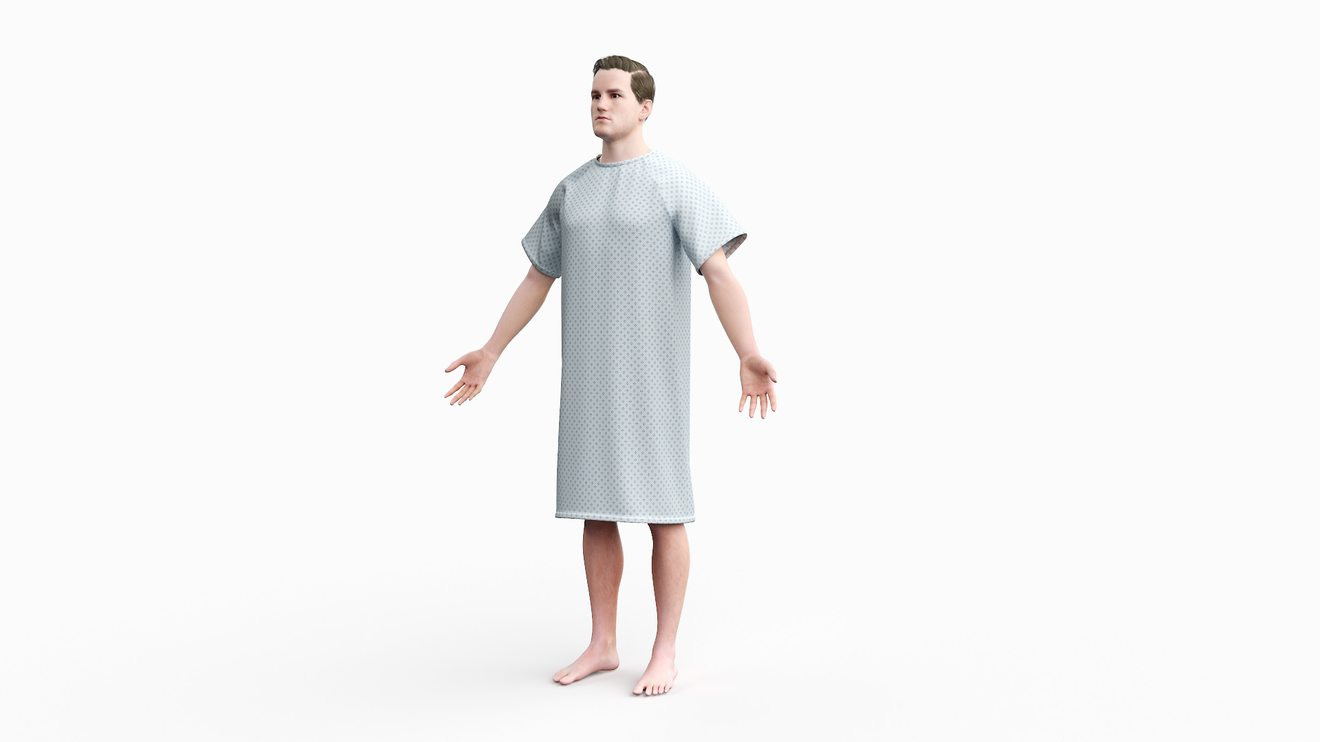3D Male Patient Model - TurboSquid 1949743