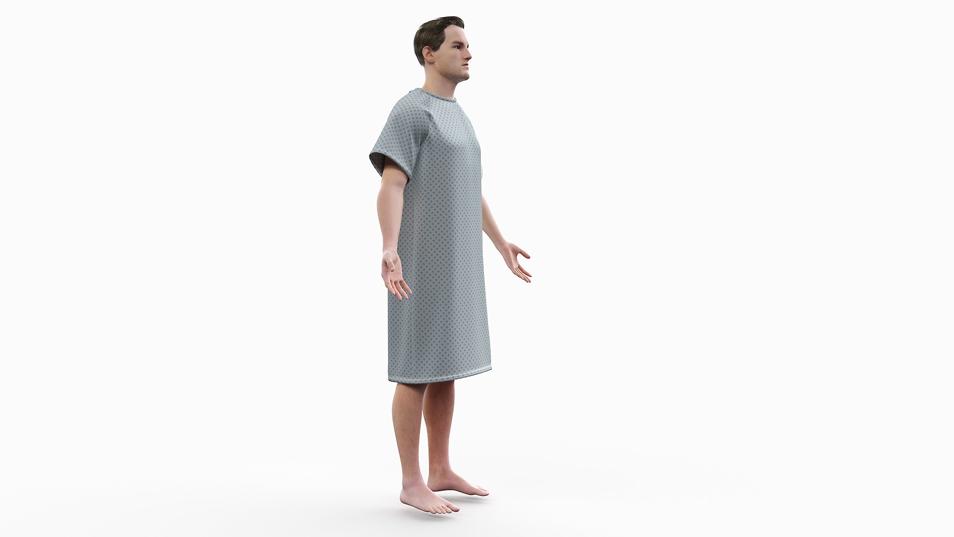 3D Male Patient Model - TurboSquid 1949743