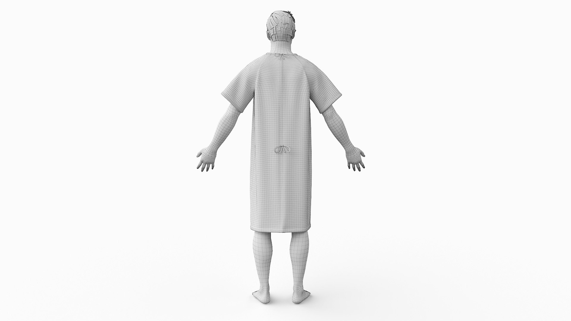 3D Male Patient Model - TurboSquid 1949743