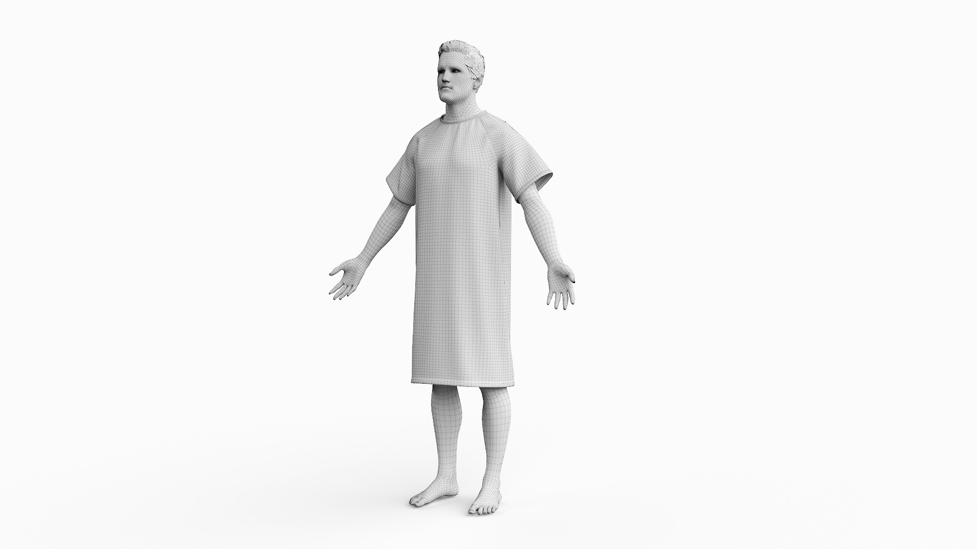 3D Male Patient model - TurboSquid 1949743