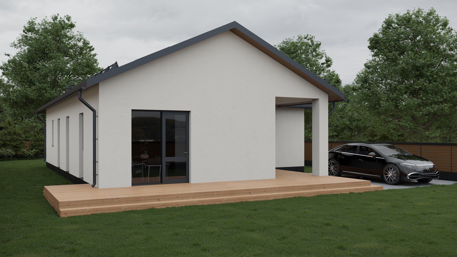 3D Model Modern House - TurboSquid 1997142