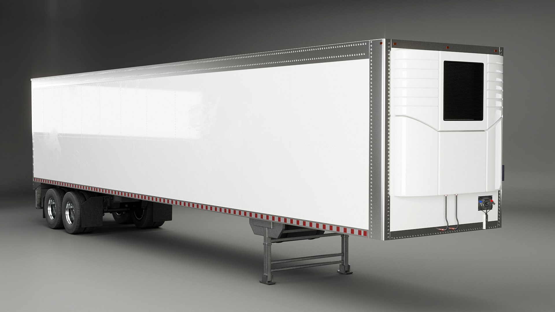 3D Refrigerated US Trailer - TurboSquid 2157841