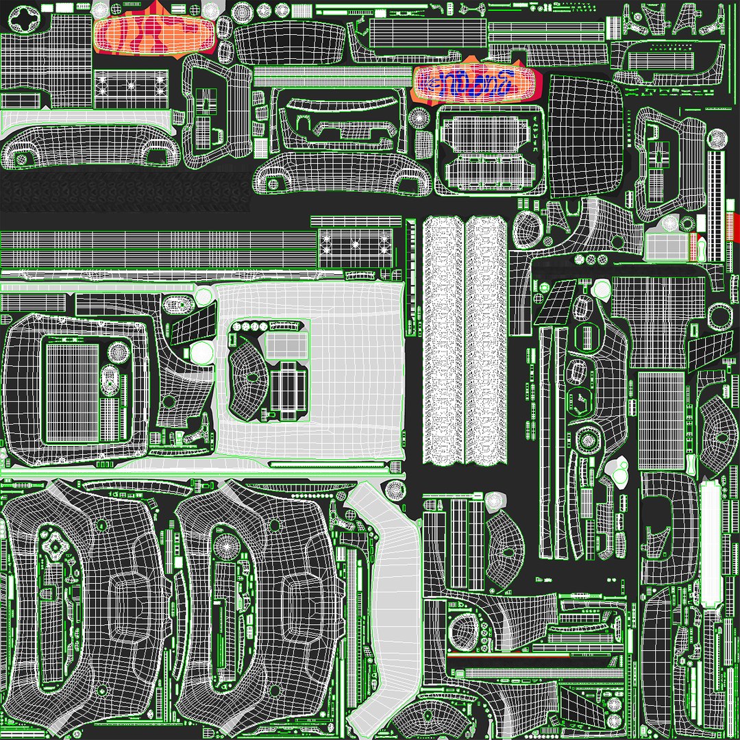 Street Art Offroad Microcar Black Rigged 3D - TurboSquid 2443684