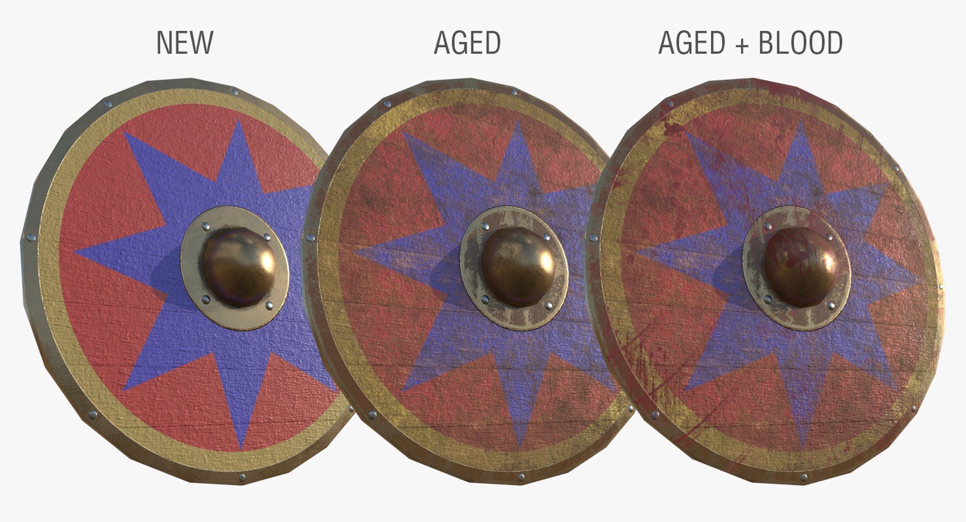 3D Parma Shield Model - TurboSquid 1420250