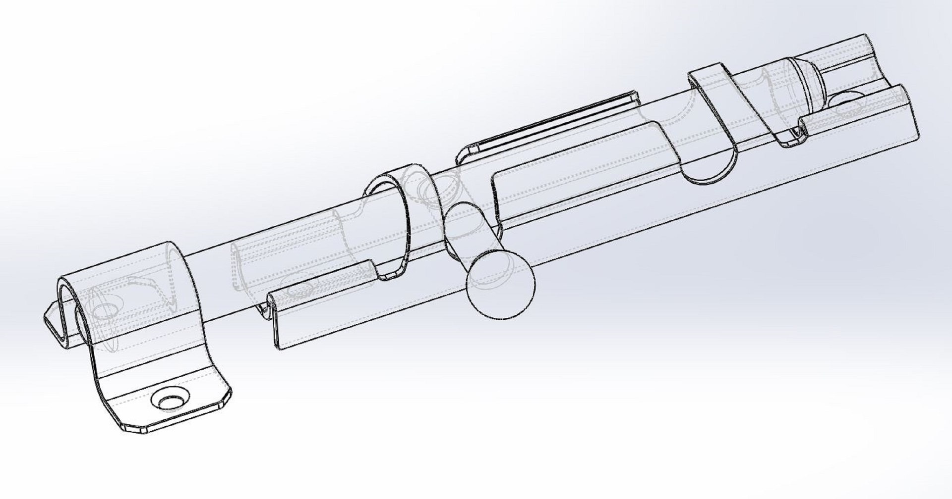 Latch 3D Model - TurboSquid 1238503