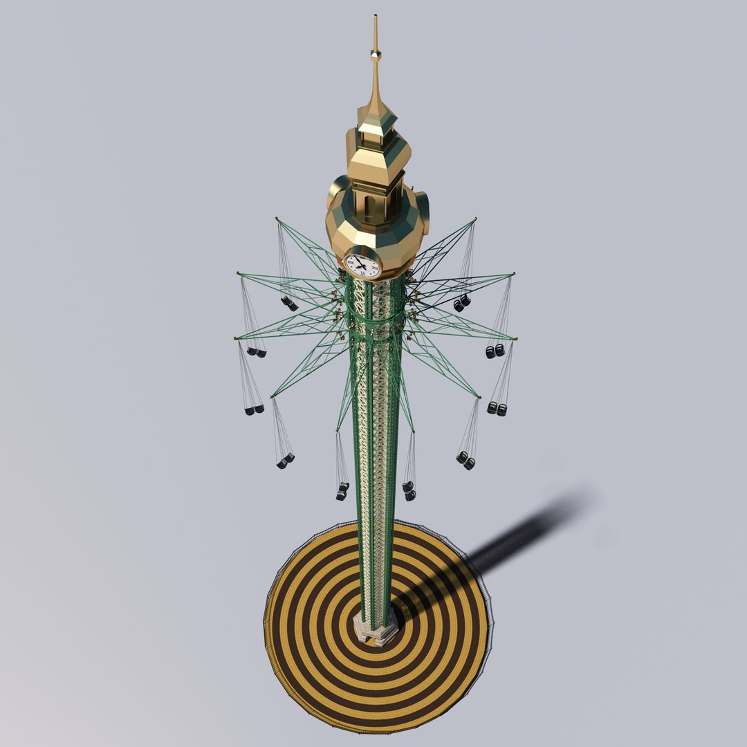 3d model starflyer prater turm