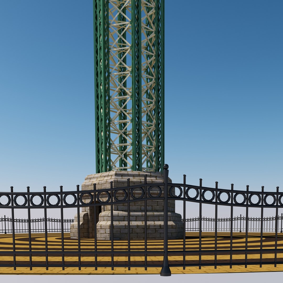 3d Model Starflyer Prater Turm