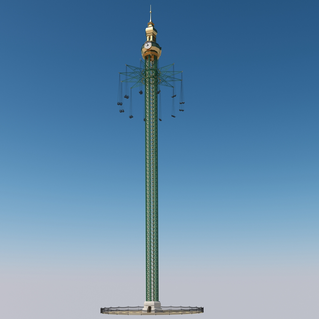 3d Model Starflyer Prater Turm