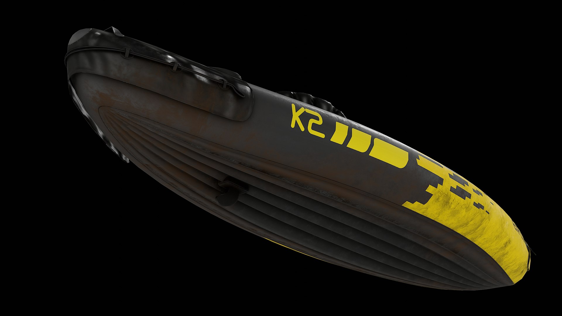 3D INTEX Explorer K2 Inflatable Kayak - TurboSquid 2325444