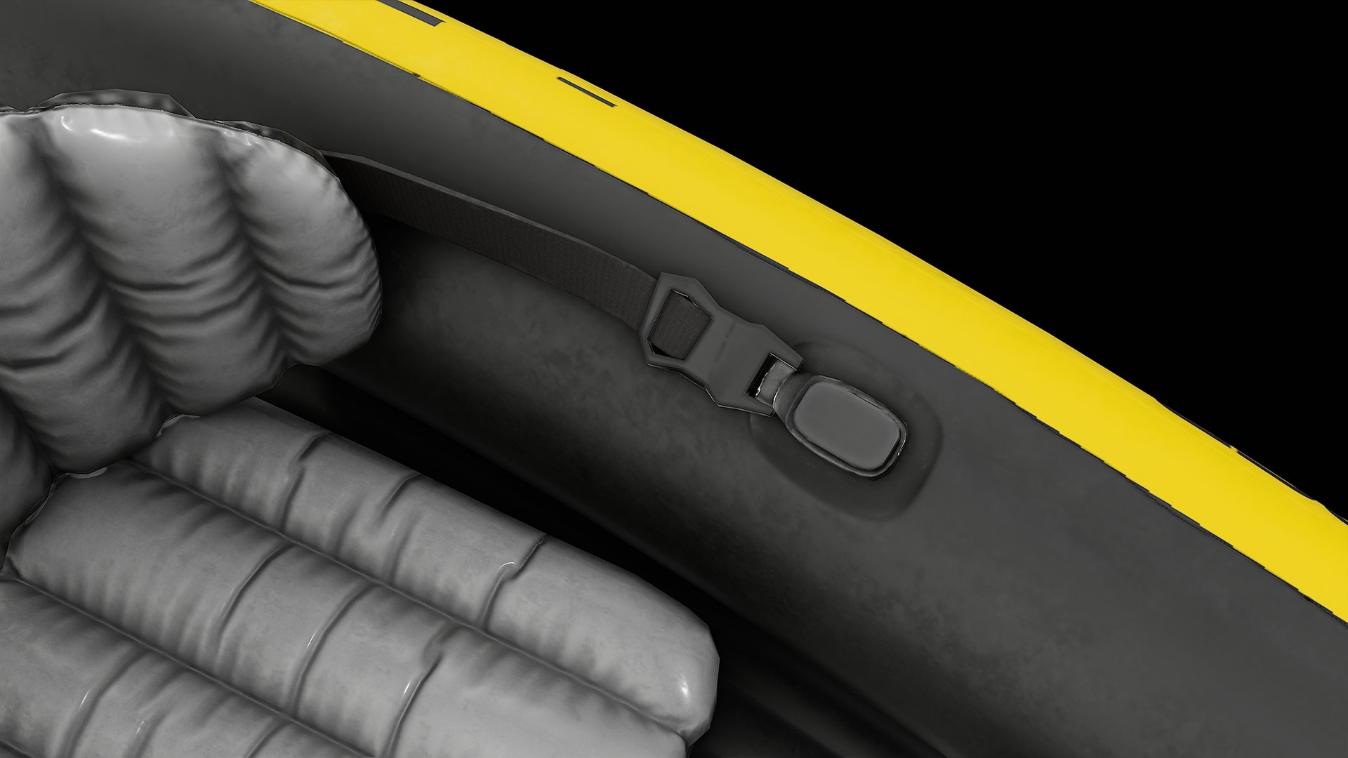 3D INTEX Explorer K2 Inflatable Kayak - TurboSquid 2325444