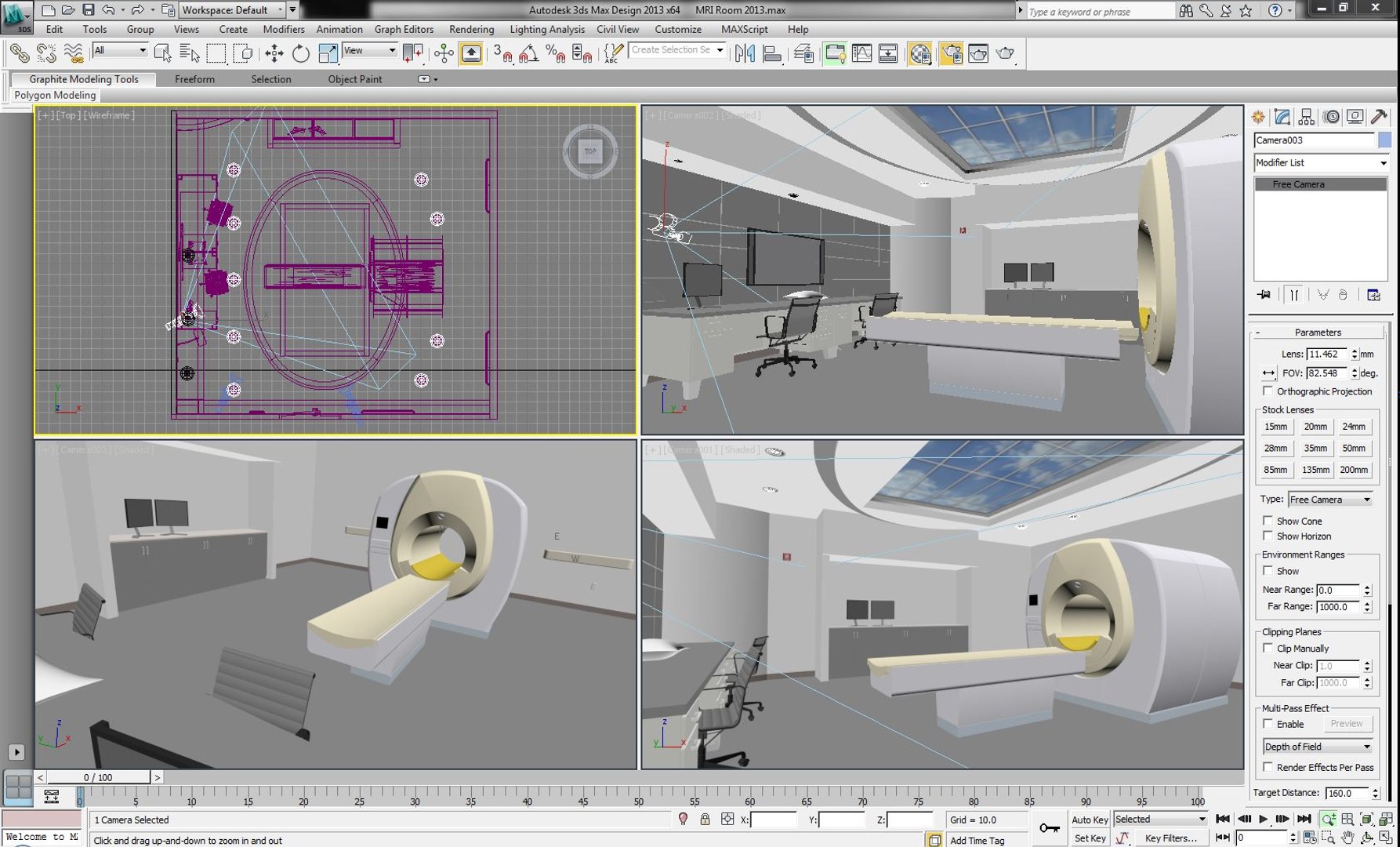 3d Model Mri Room