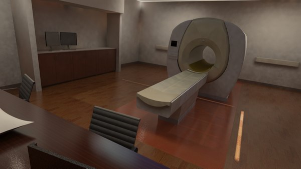 3d model mri room