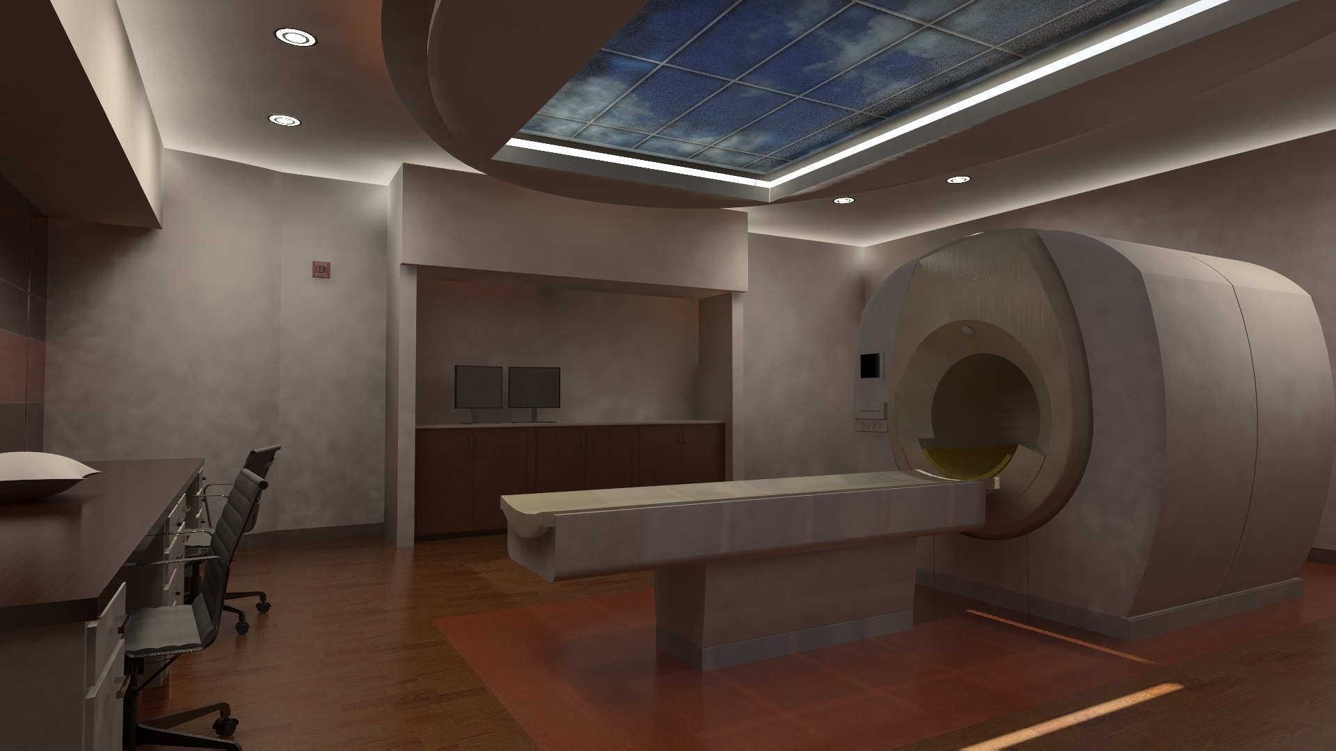 3d Model Mri Room