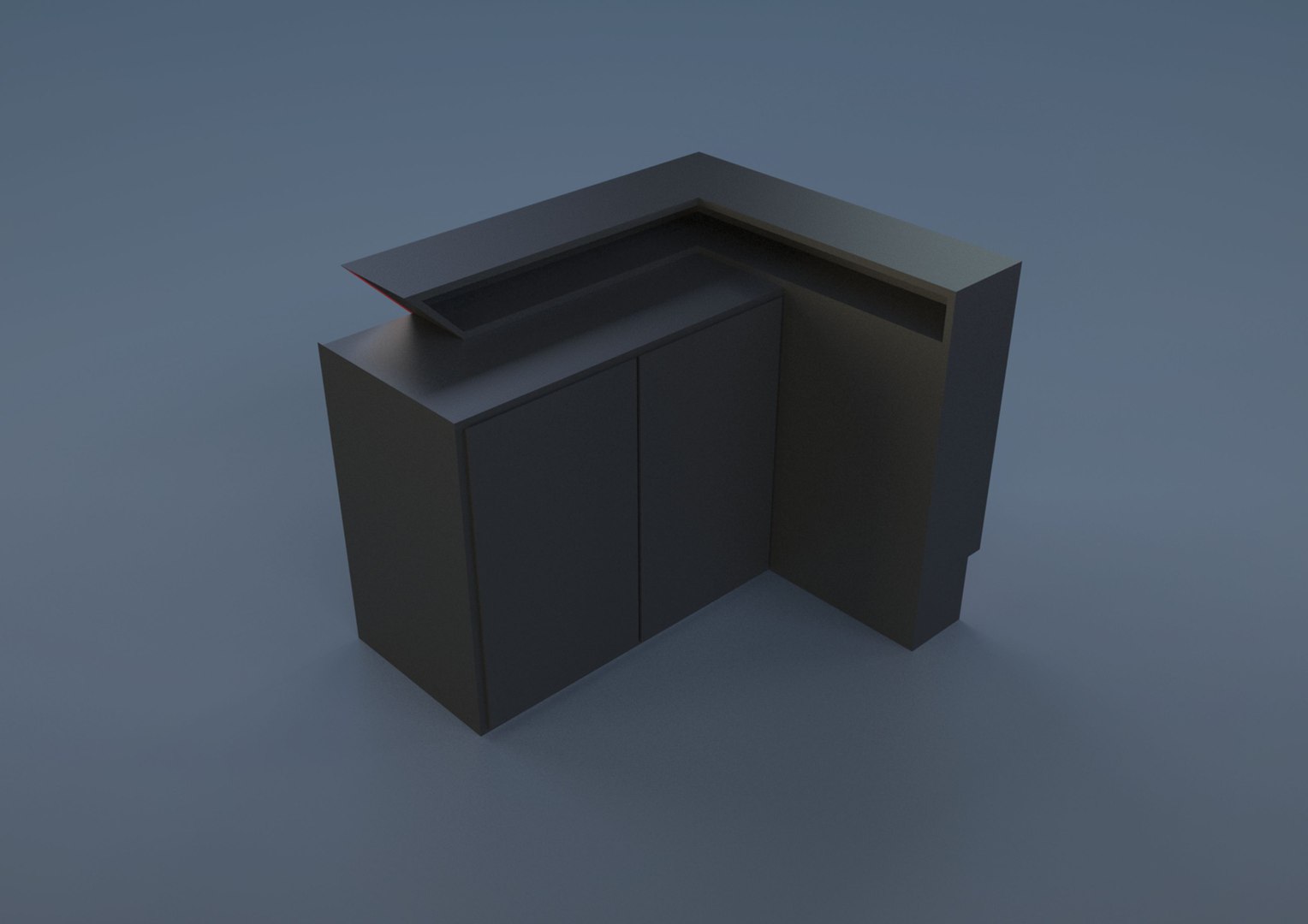 3D Counter - TurboSquid 1523956