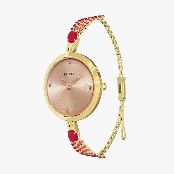 3D Ashvi by Nebula - Solid Gold Watch - TurboSquid 1947199
