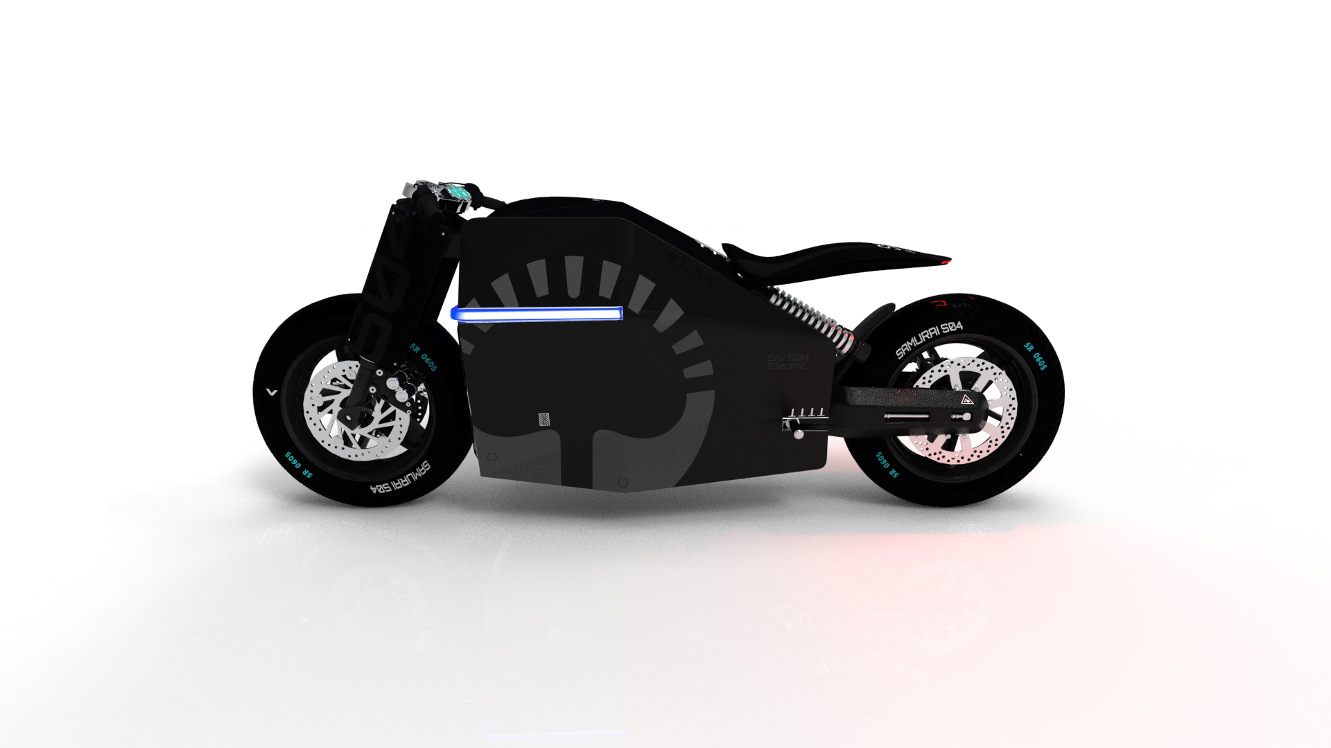3D Samurai Sci-fi Motorcycle - TurboSquid 1833402