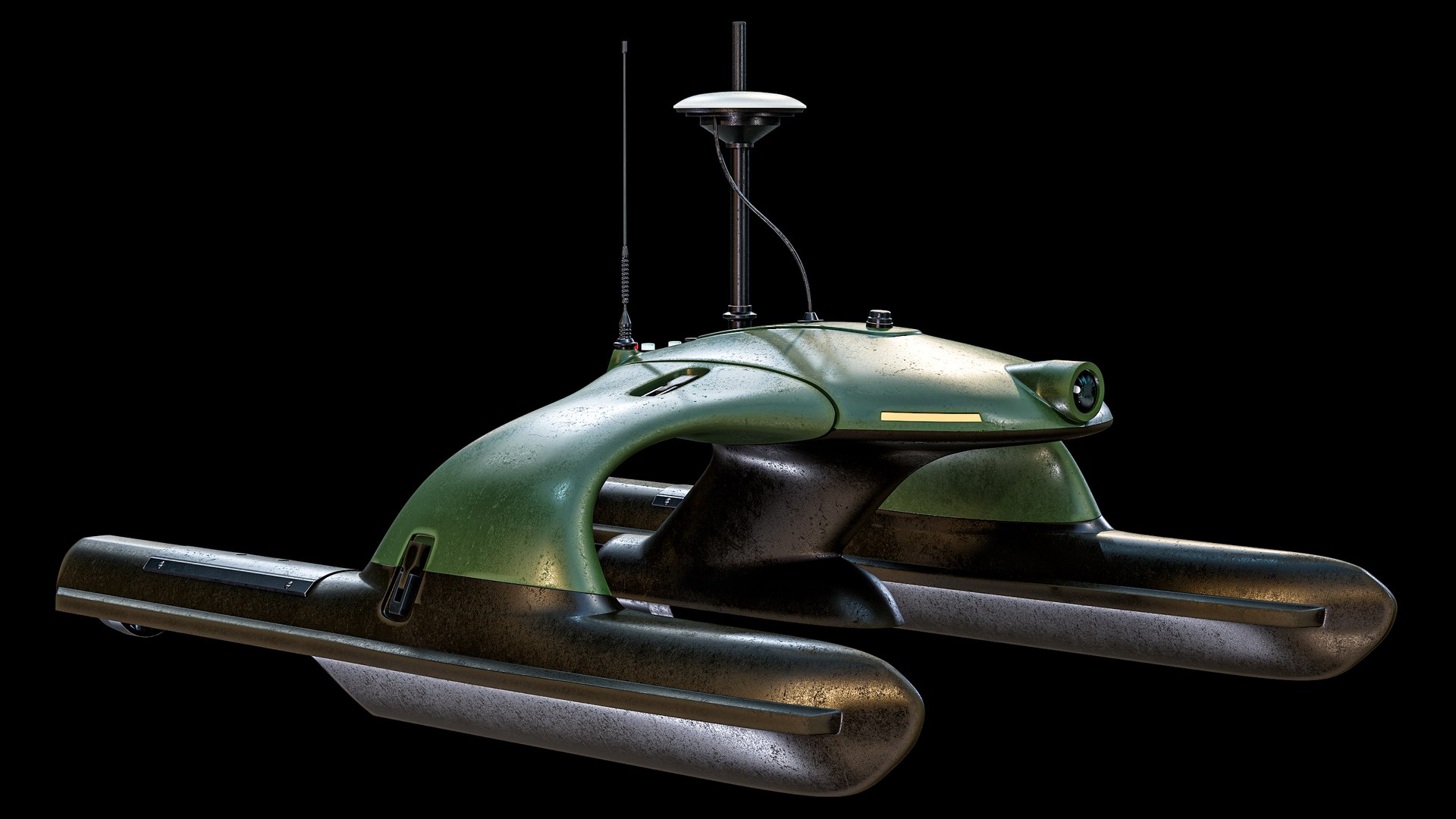 3D USV Sonobot 5 Surface Drone Military PBR - TurboSquid 2292045