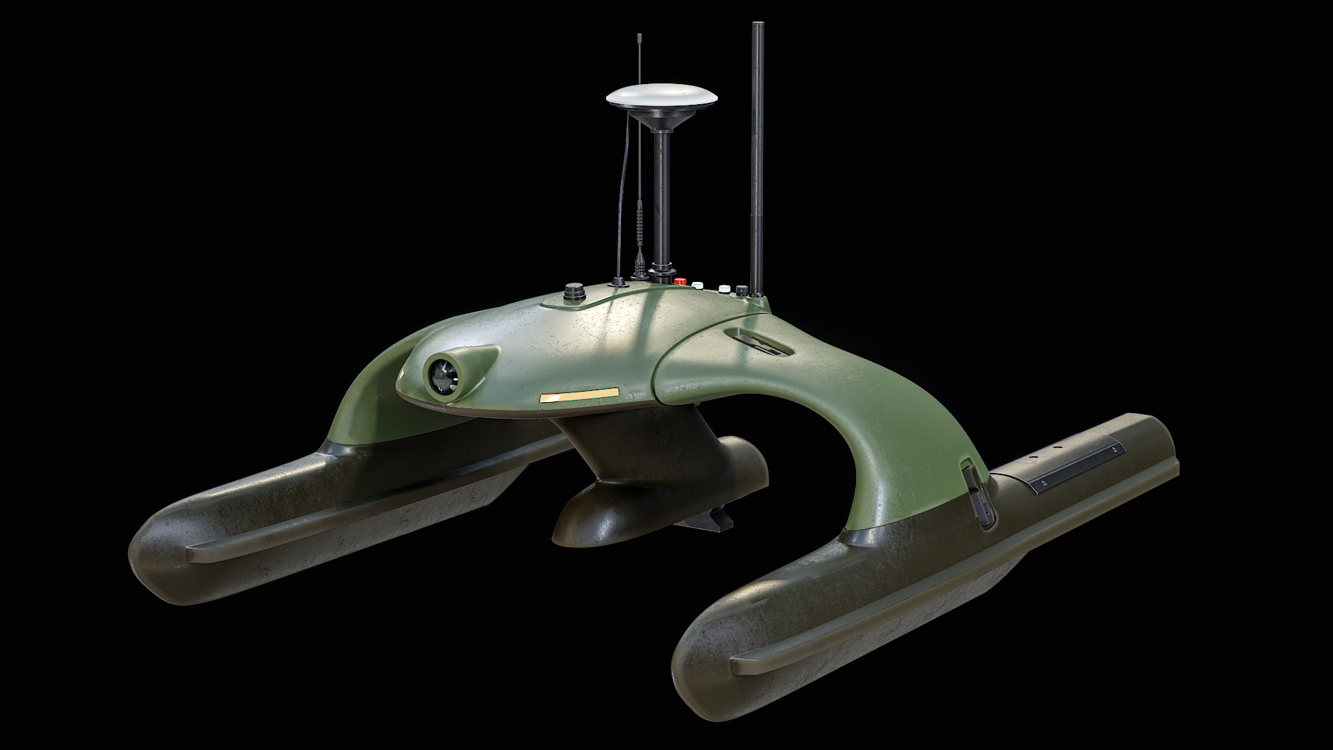 3D USV Sonobot 5 Surface Drone Military PBR - TurboSquid 2292045