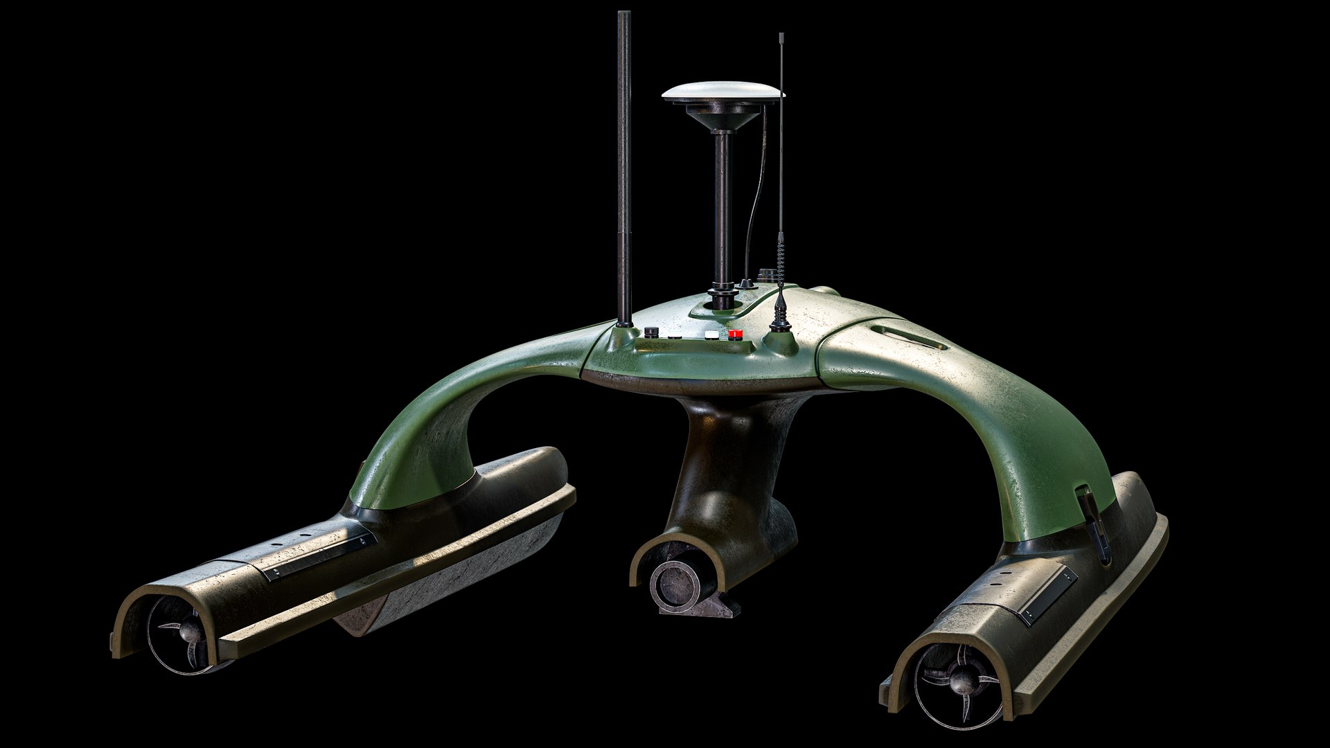 3D USV Sonobot 5 Surface Drone Military PBR - TurboSquid 2292045