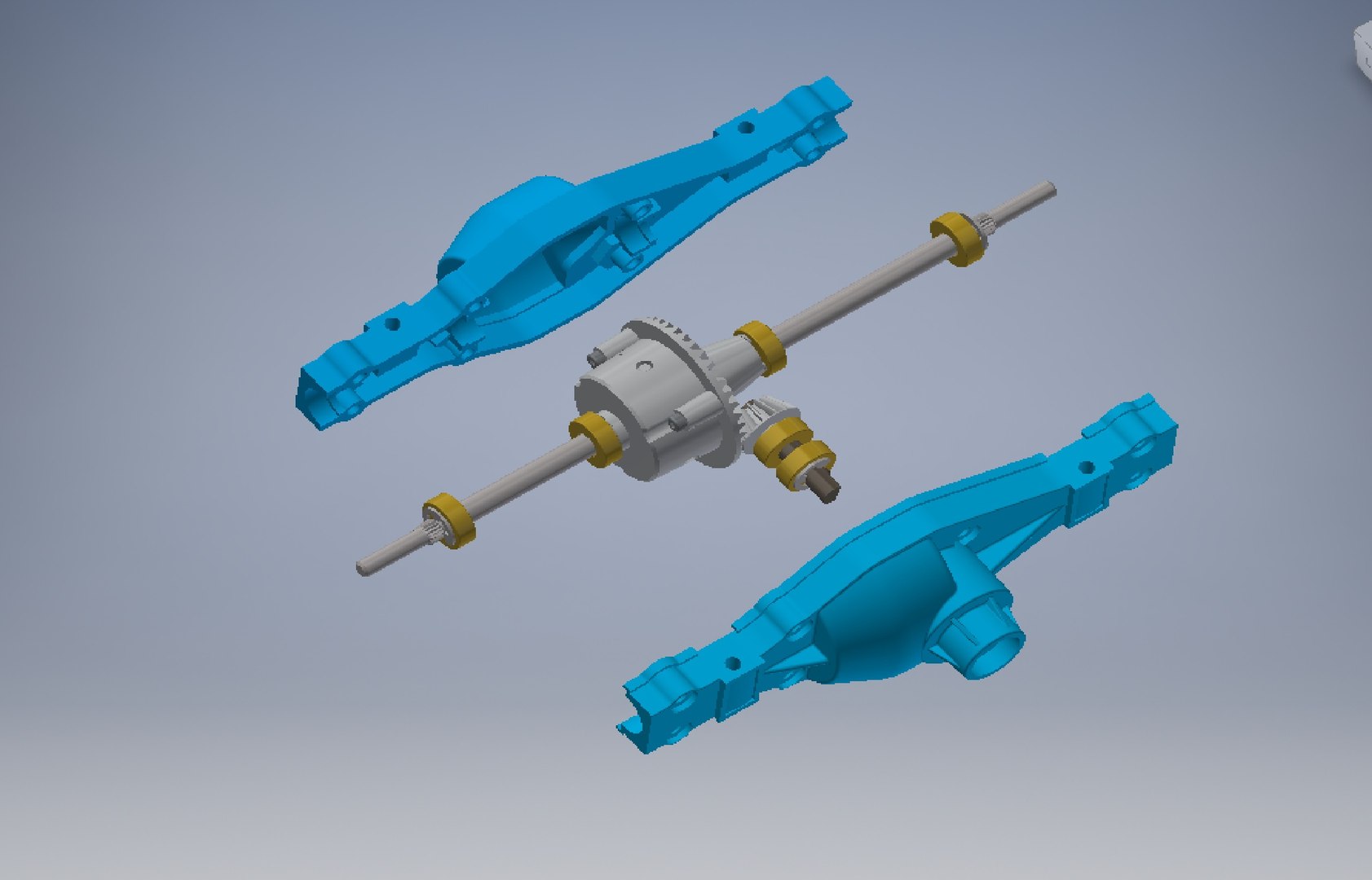 3D Car Rear Differential Housing - TurboSquid 1938434