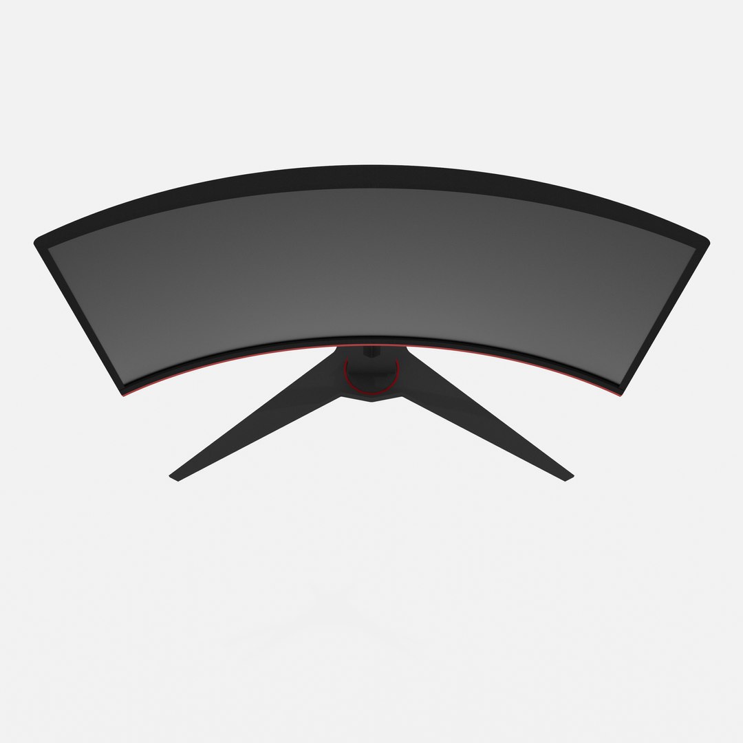 Gaming Monitor 3D Model - TurboSquid 1786994