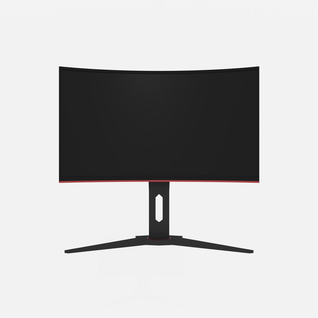 Gaming Monitor 3D model - TurboSquid 1786994
