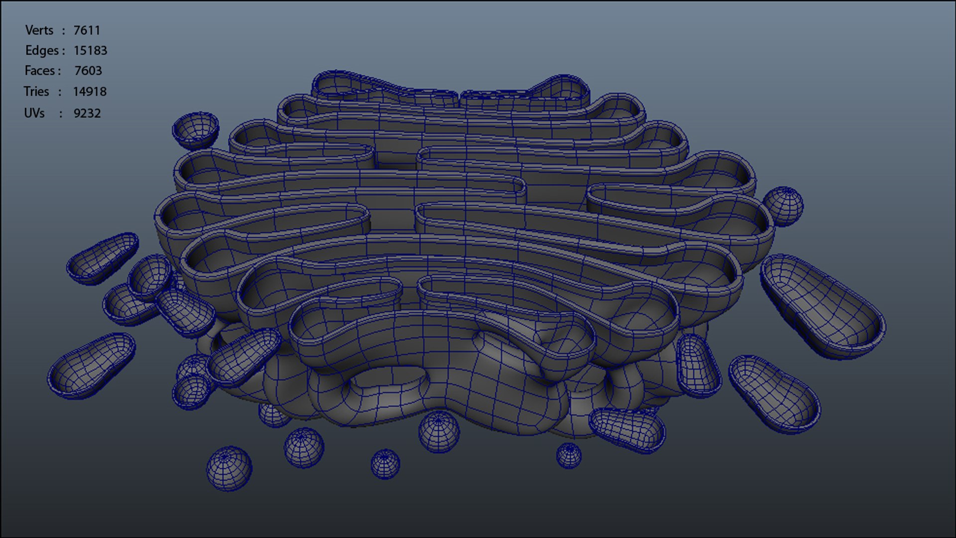 Golgi Complex 3d Model