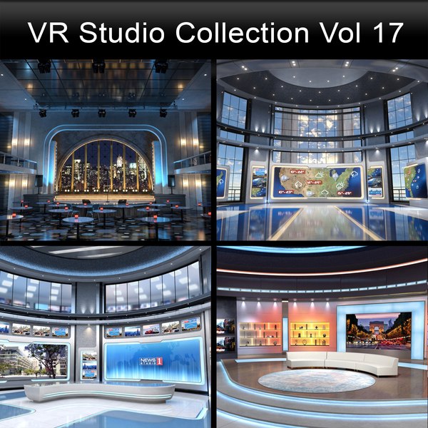 Tv Studio 3D Models for Download | TurboSquid