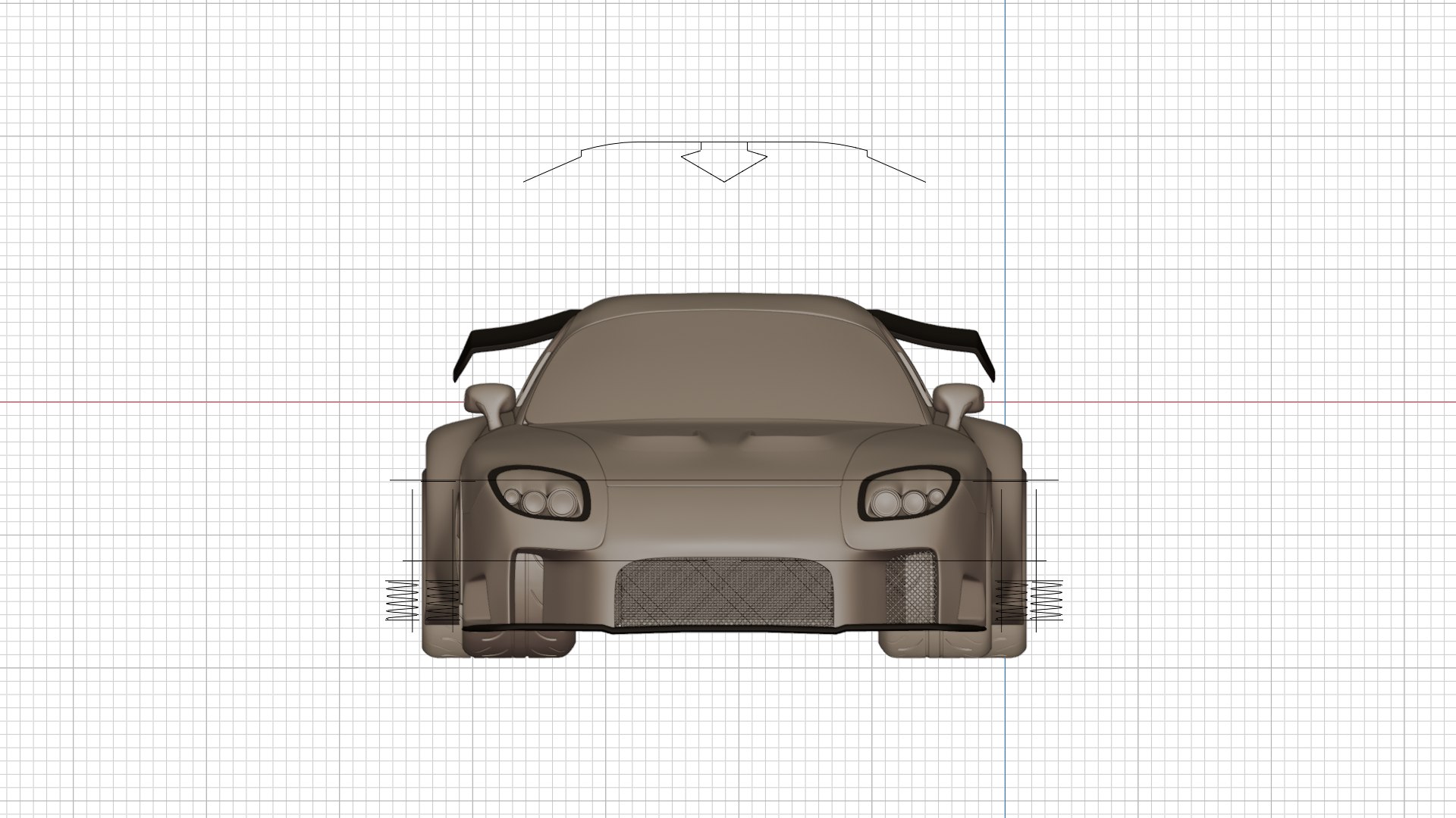3D Mazda Rx7 Fast And Furious Model - TurboSquid 2298700