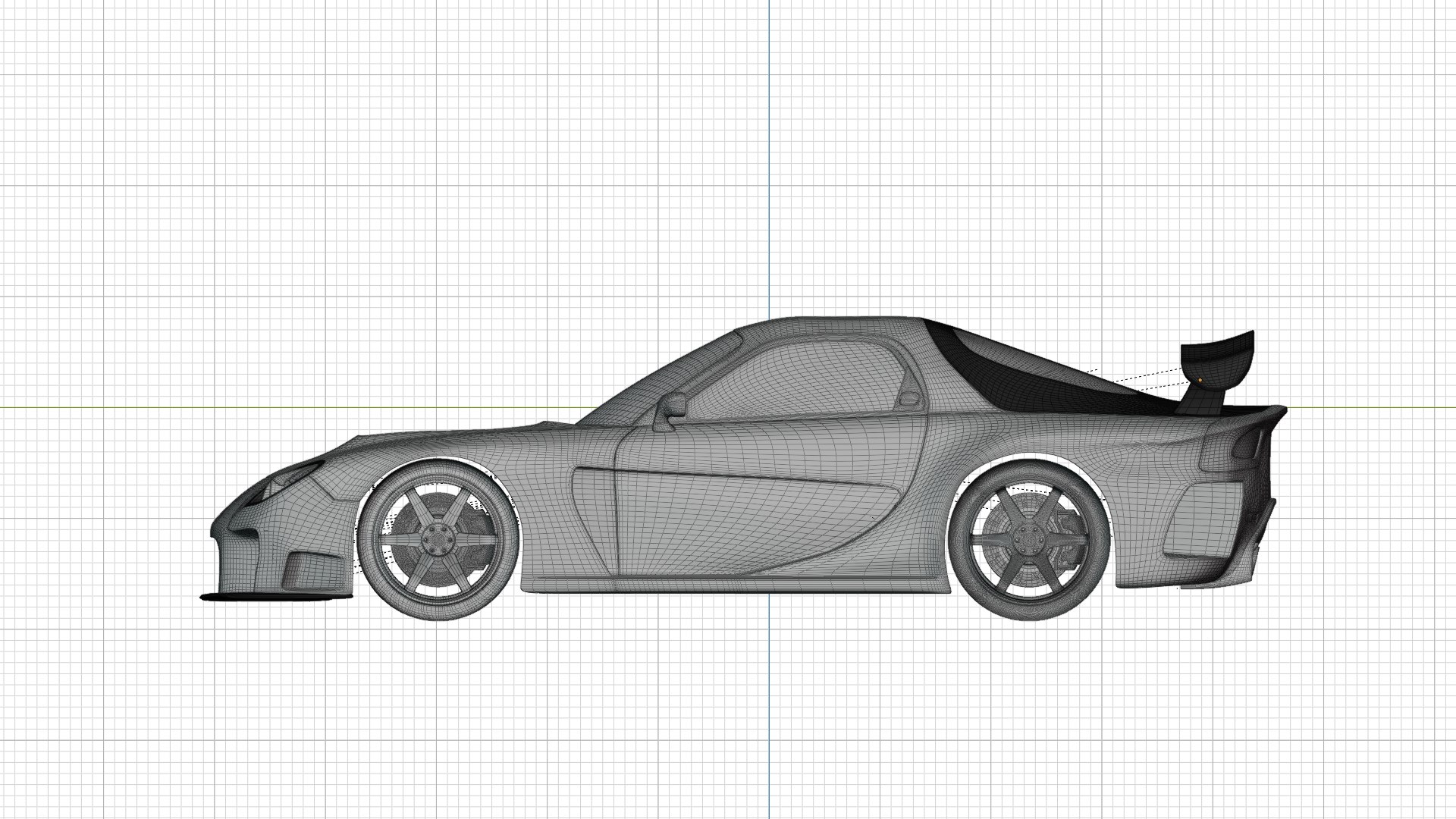 3D Mazda Rx7 Fast And Furious Model - TurboSquid 2298700