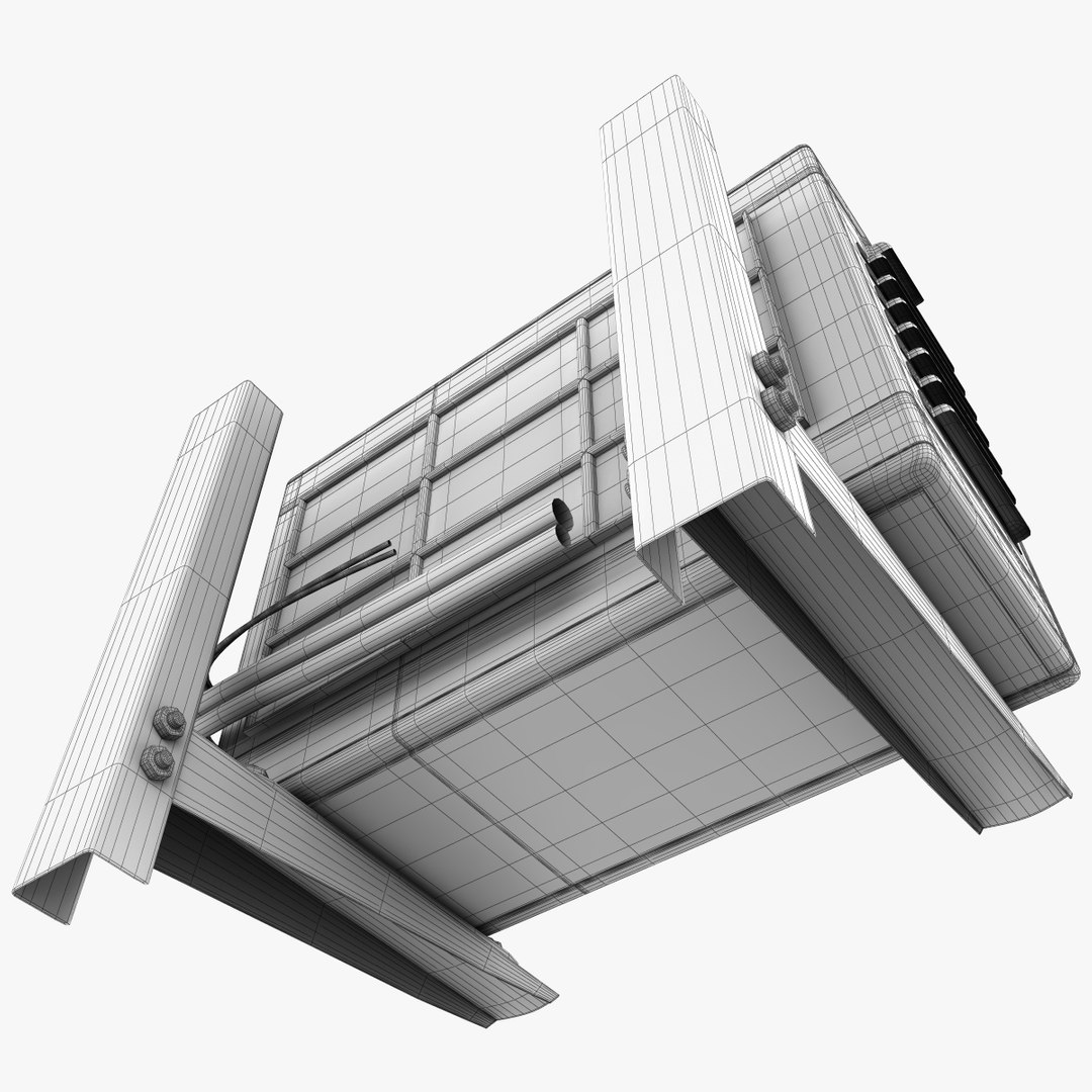 Air Conditioner Outdoor Unit 3D Model - TurboSquid 1394556