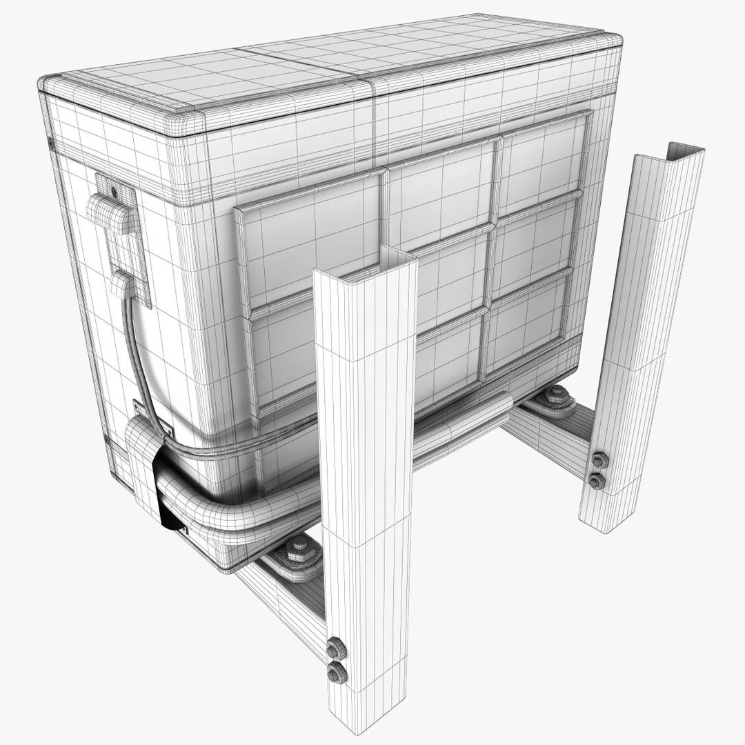 Air Conditioner Outdoor Unit 3D Model - TurboSquid 1394556