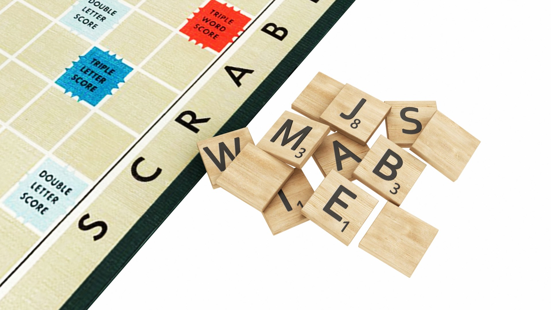 3D scrabble board - TurboSquid 1536116