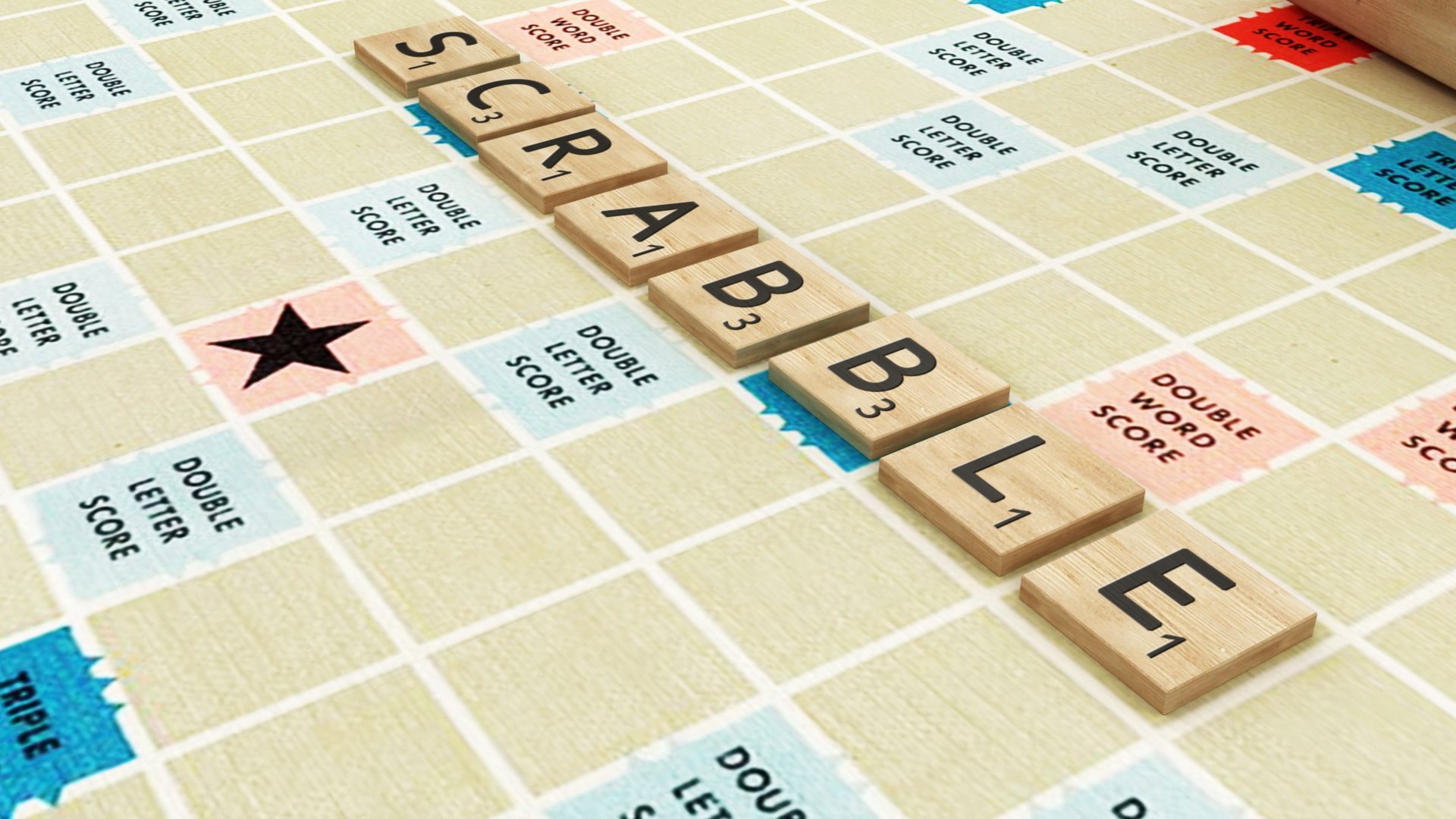 3D Scrabble Board - TurboSquid 1536116