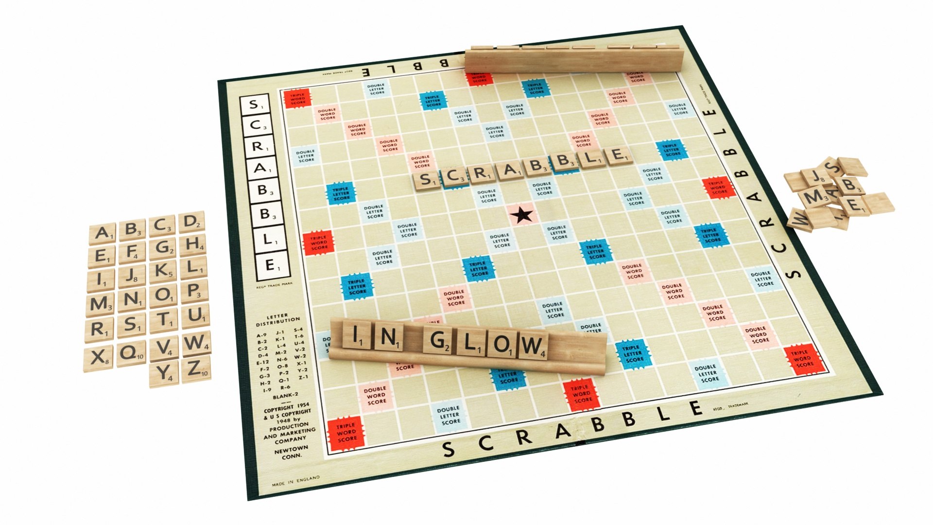 3D Scrabble Board - TurboSquid 1536116