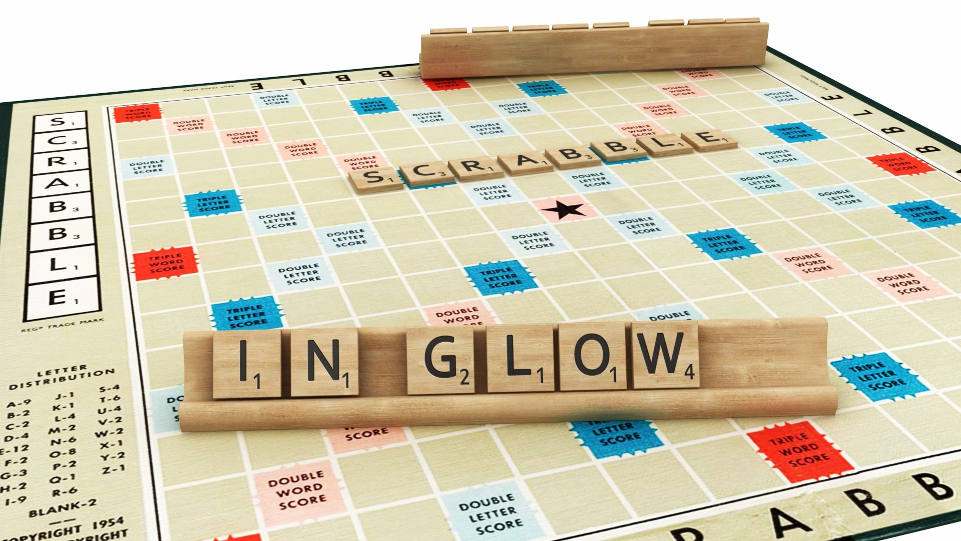 3D Scrabble Board - TurboSquid 1536116