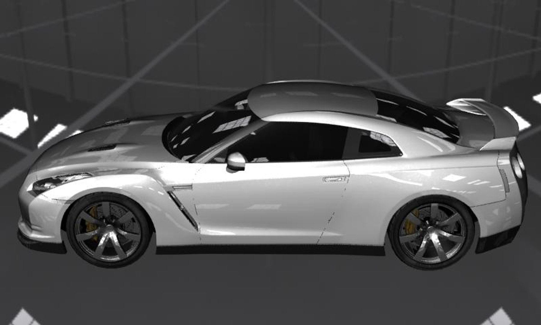 Nissan Gtr R35 3d Model