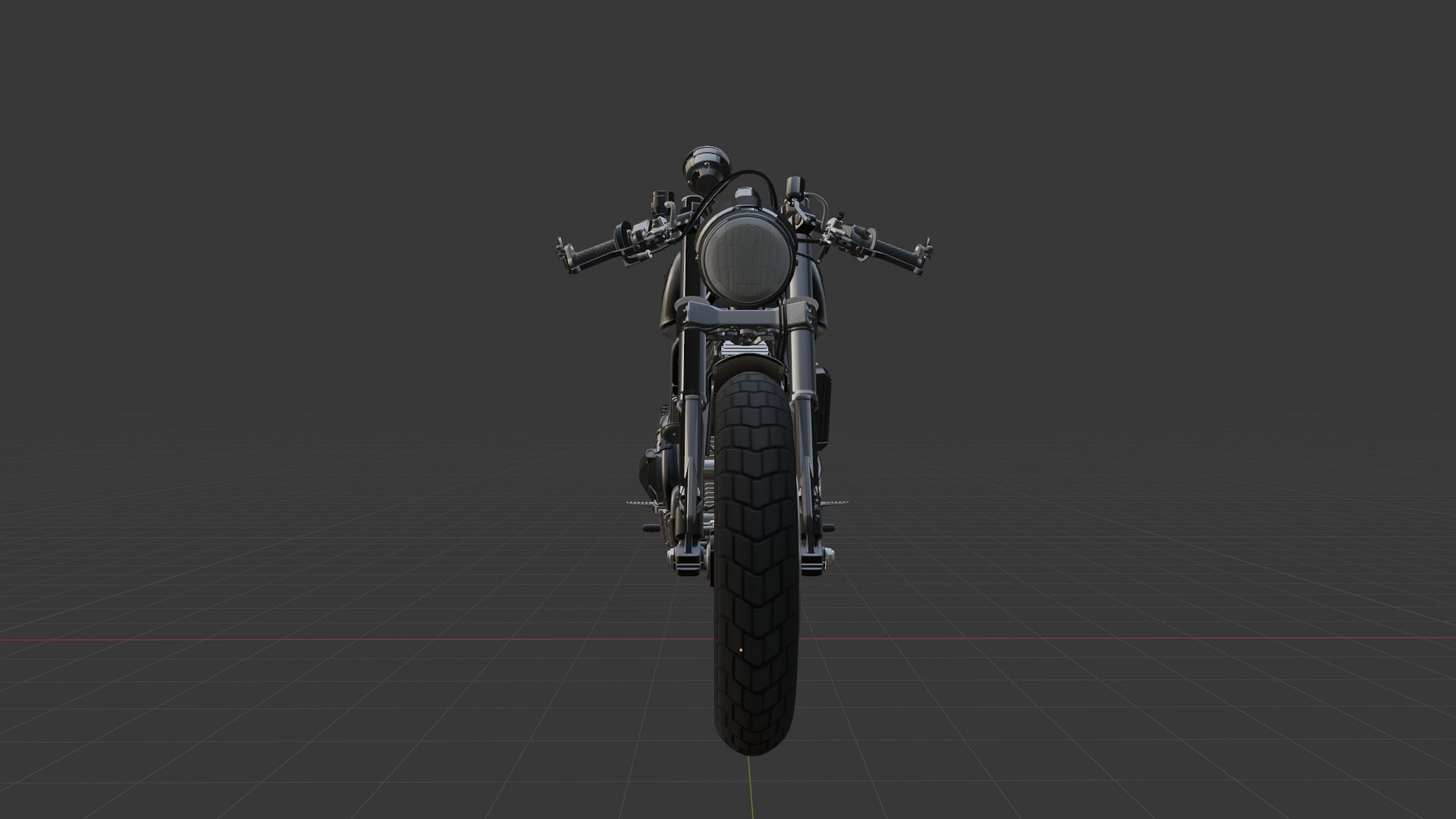 3D Rigged Ducati Scrambler Motorcycle - Realistic 3D Model - TurboSquid 2300465
