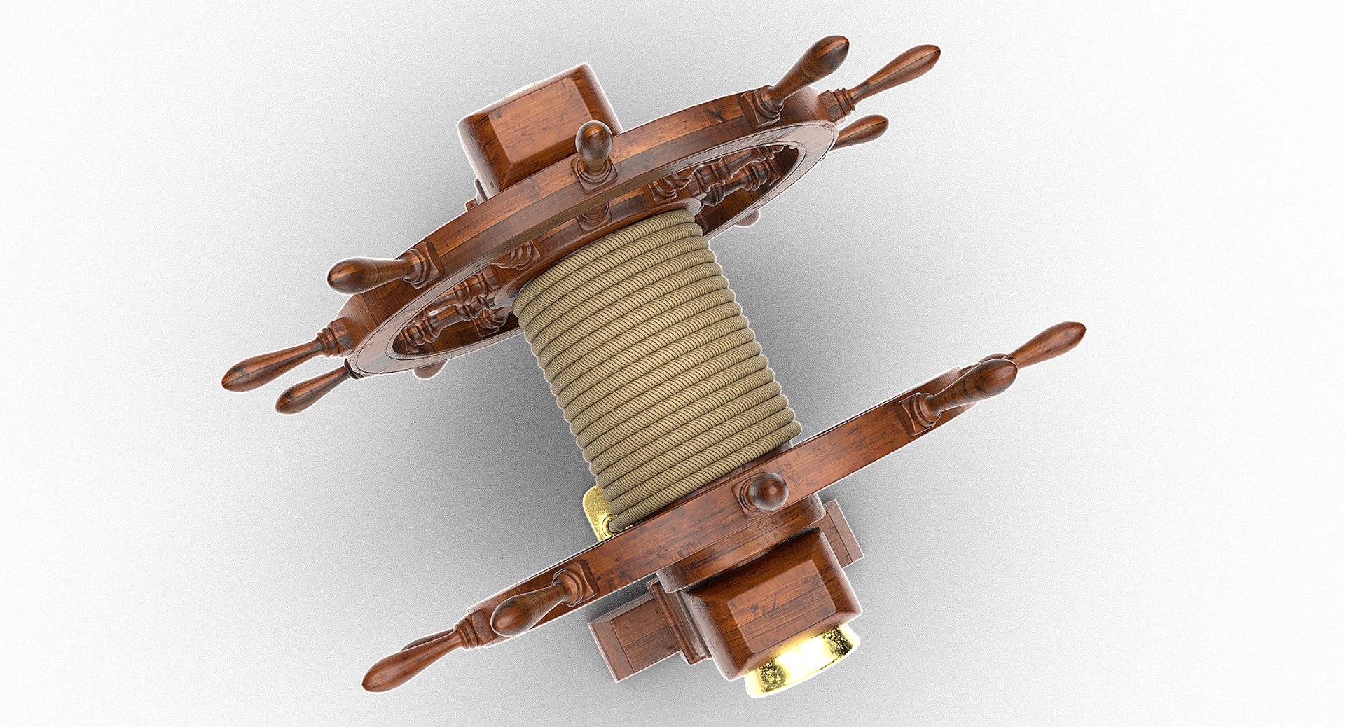 Ship Helm Model - TurboSquid 1282884