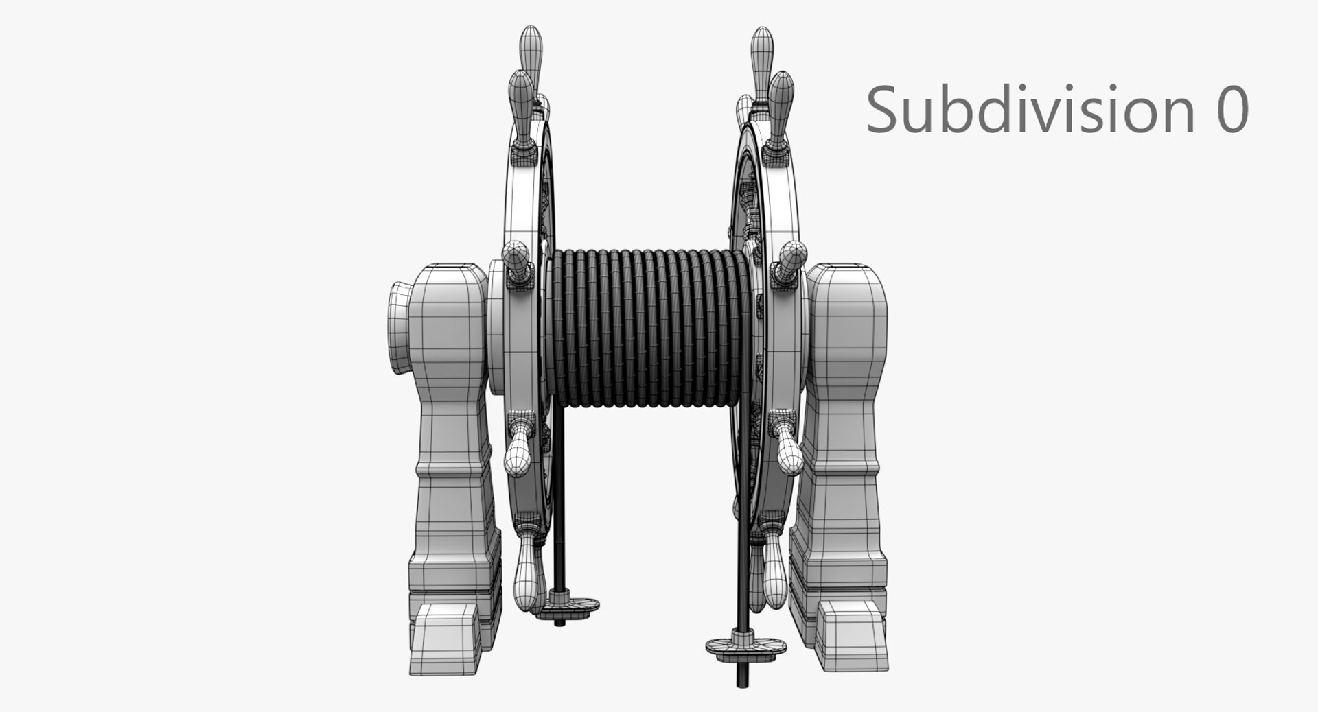 Ship Helm Model - TurboSquid 1282884