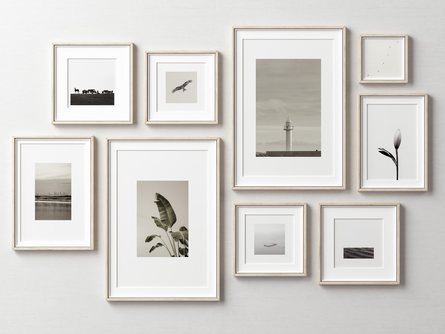 3D Picture Frames Set-303 Model - TurboSquid 1866048