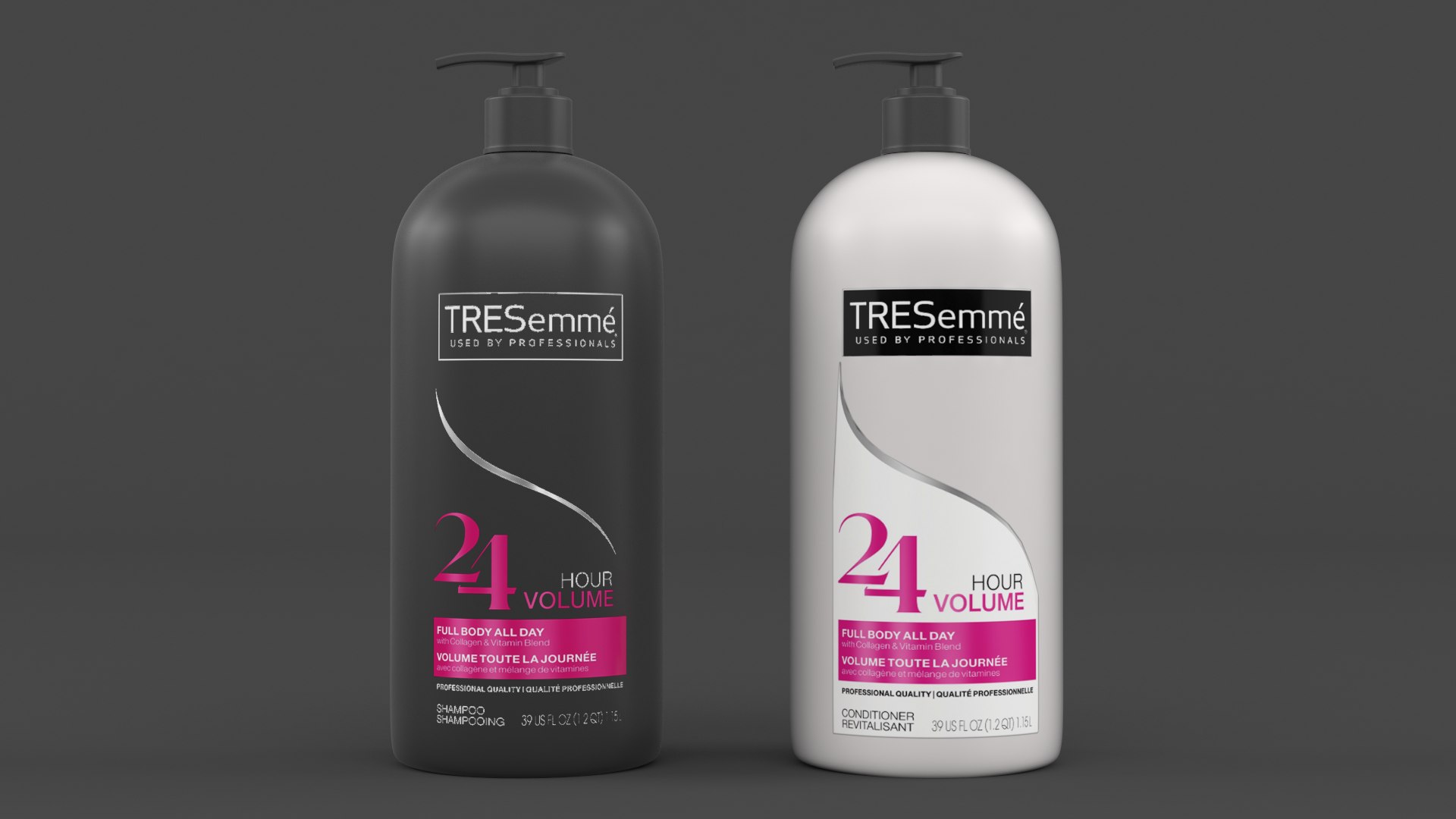 TRESemme Shampoo And Conditioner Model - TurboSquid 2007810