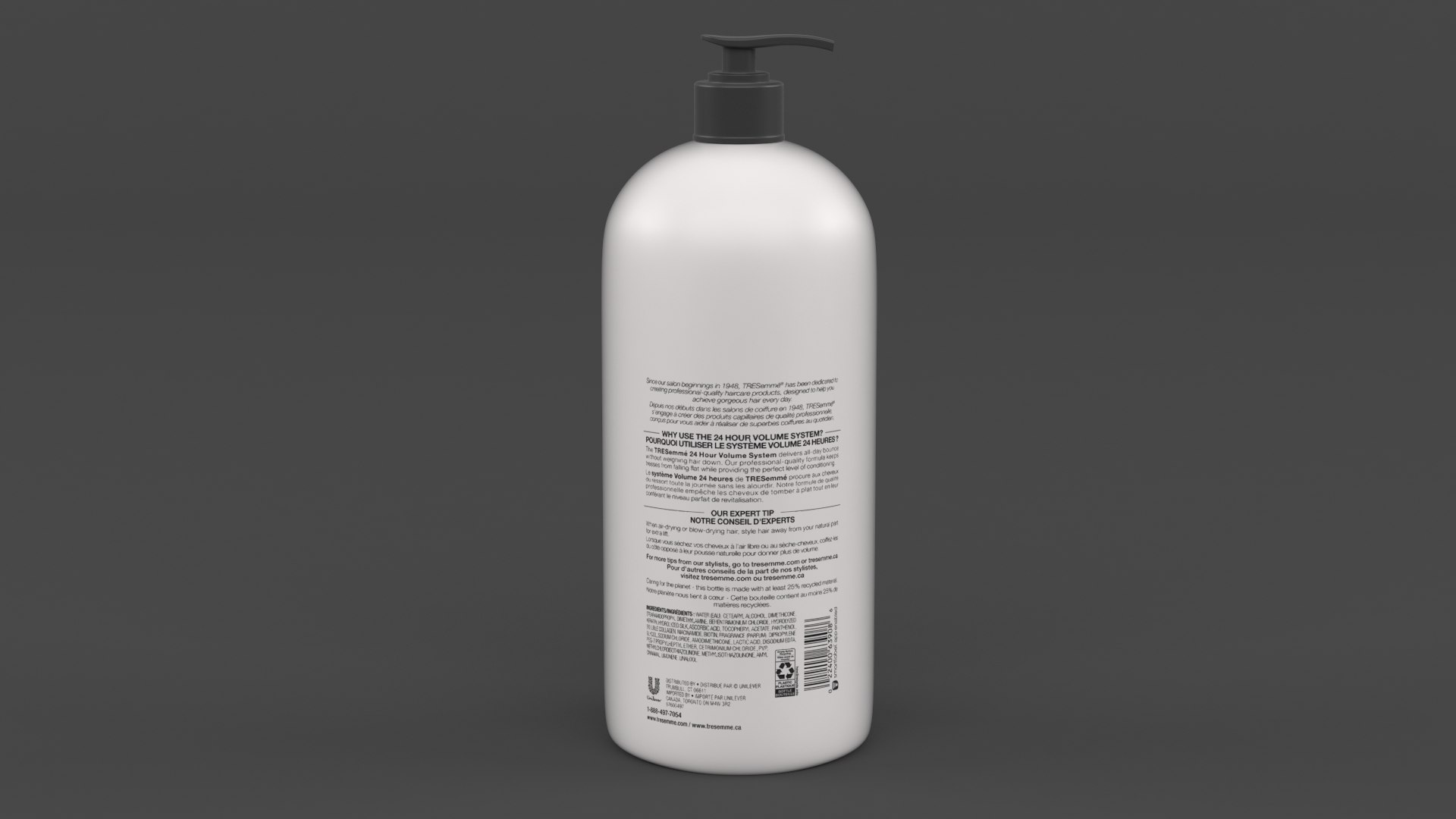 TRESemme Shampoo And Conditioner Model - TurboSquid 2007810
