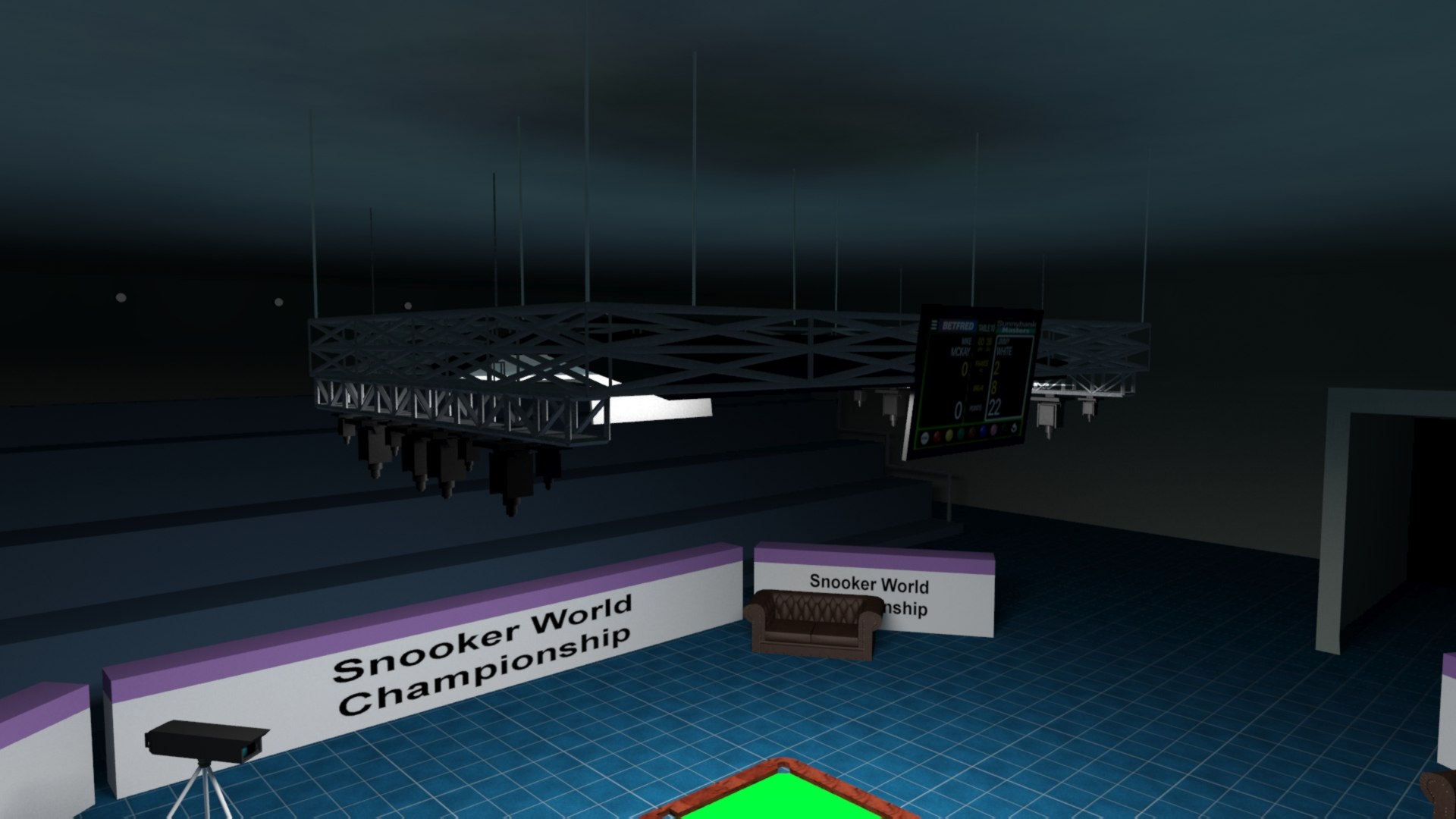 3D Snooker Arena - TurboSquid 2185762