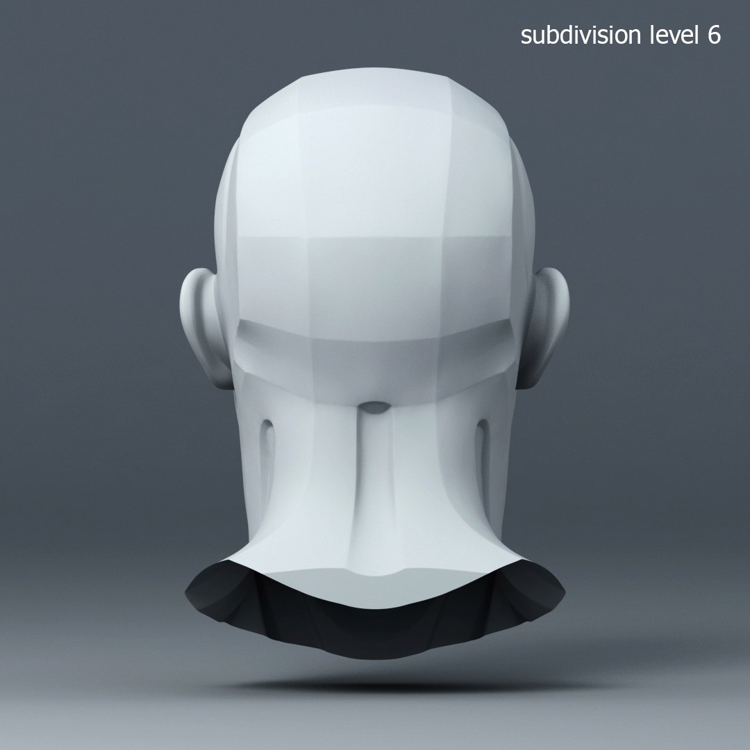 Male Head Model - TurboSquid 1244978