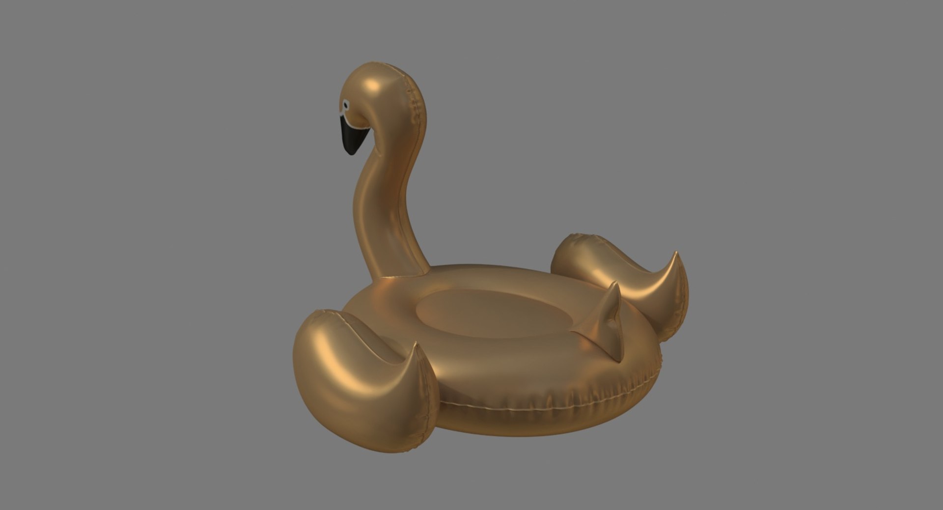 Realistic float ring swan model - TurboSquid 1643444