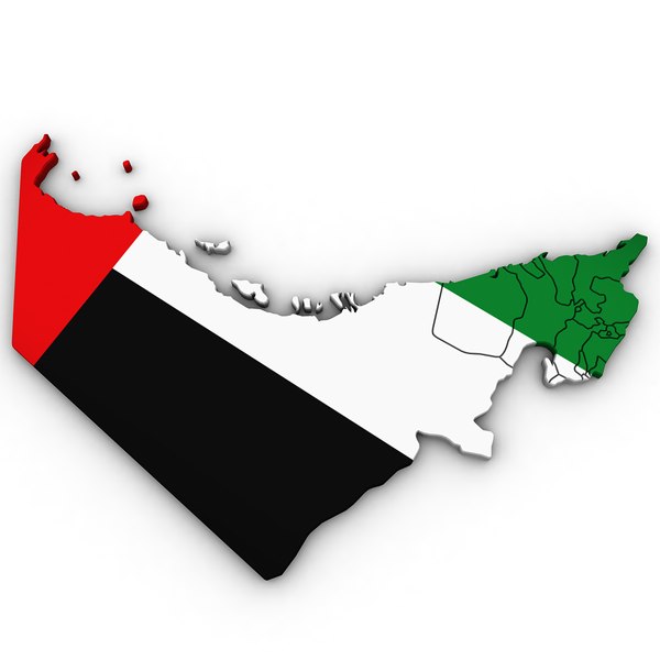 3D united arab emirates uae model - TurboSquid 1349769
