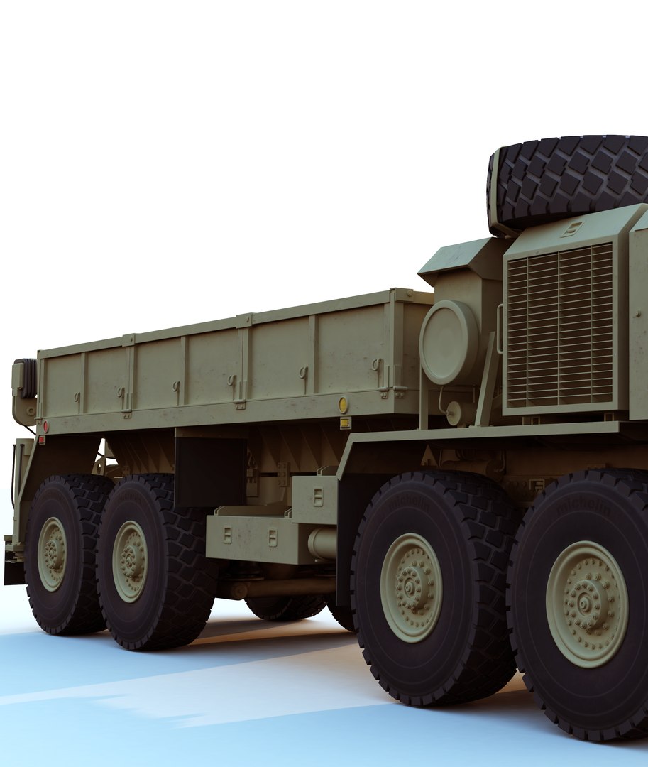 hemtt cargo truck 3d model
