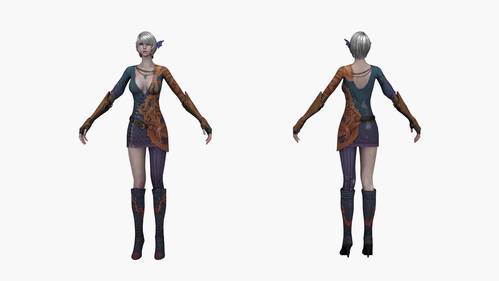 Elf Knight V7 3D Model - TurboSquid 1877425